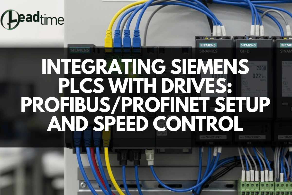 Integrating Siemens PLCs with drives: Profibus/Profinet setup and spee ...